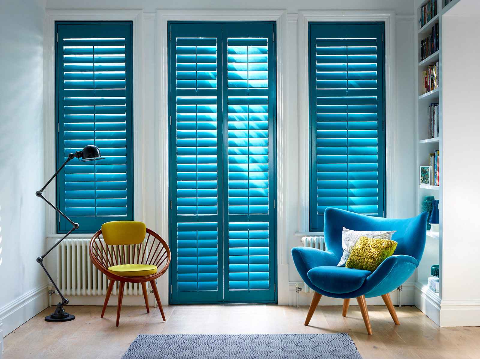 Paint the town red, blue, grey, green... - South Beach Shutters